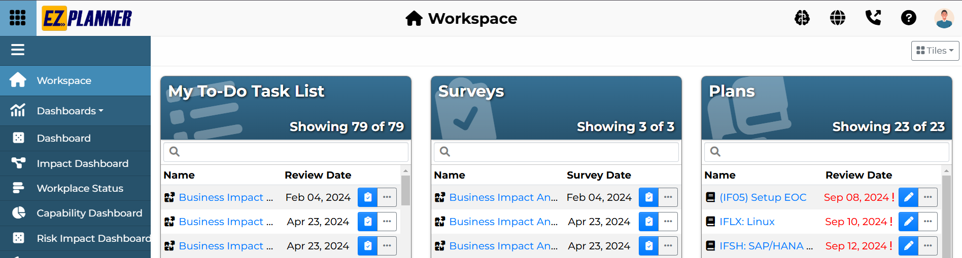 eZPLANNER - eBRP Solutions